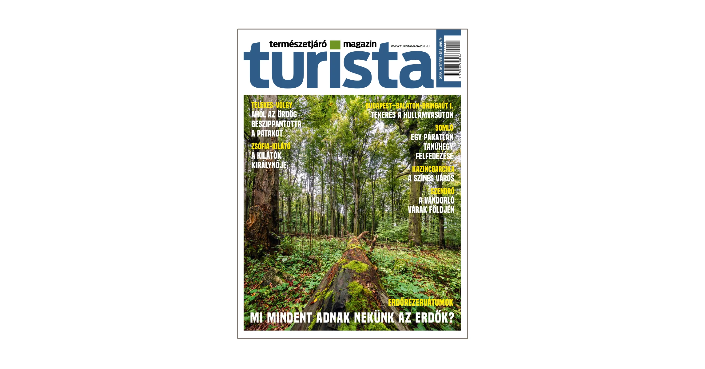 Turista Magazin 2022. októberi szám - 2022 évi számok - TuristaShop